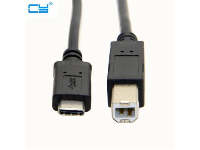 USB-C to USB Type B Cable USB C Type-C Male to USB 2.0 Type B Male ...