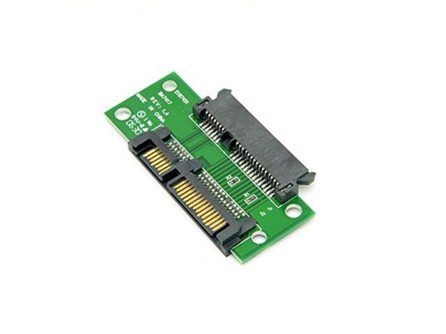 SATA 22Pin Male to Female Adapter 3.5" & 2.5 inch SATA 22Pin 7+15 Male ...