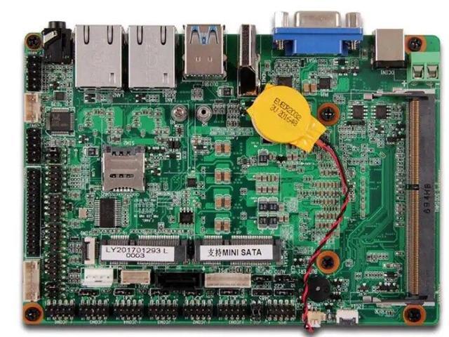 3855U Fanless Processor Pentium CPU 3.5" IPC SBC Embedded Motherboard ...