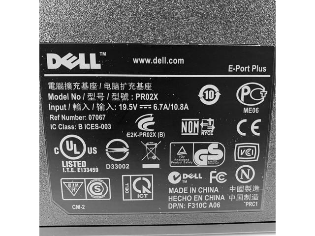 Refurbished: Dell PRO2X E-Port Plus Docking Station Port Replicator for ...