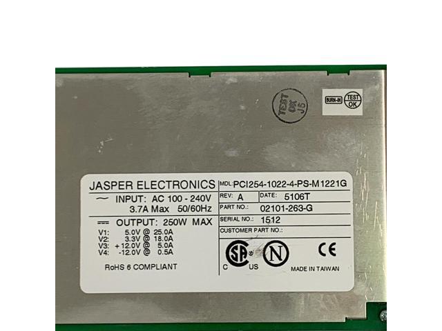 Refurbished: Jasper Electronics PCI254-1022-4-PS-M 250 Watt Power Supply Unit - Newegg.com