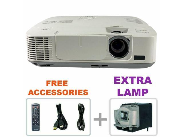 Refurbished: NEC NP-M300W 3LCD HD Projector Home Theater w/bundle + EXTRA LAMP - Newegg.com
