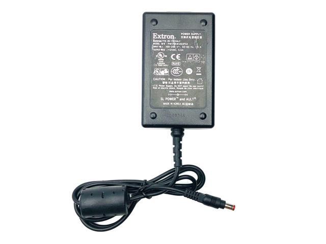 Refurbished: Genuine Extron AC Adapter PW174KB1203F02 Power Supply 12V 5A 5.5x2.5mm For PVS ...