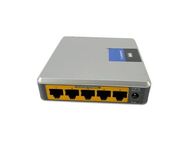 Refurbished: Linksys Cisco EG005W Ver.3 Gigabit 5-Port Workgroup Switch ...