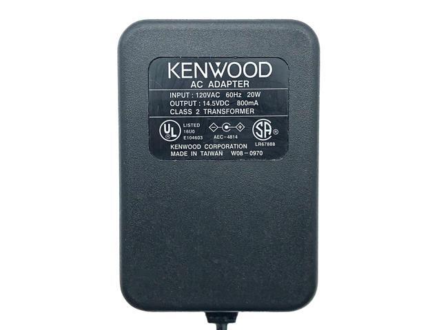 Refurbished: Original Kenwood Wall AC Power Adapter W08-0970 Class 2 ...