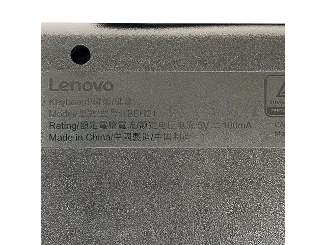 Refurbished: Lenovo KBBH21 SK8827 Computer USB Wired Keyboard 104-Key ...