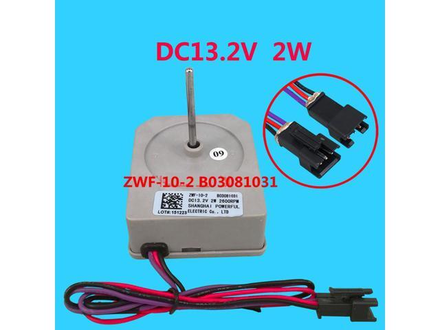 1pcs double door refrigerator fan motor ZWF-10-2 B03081031 DC13 2V 2W ...