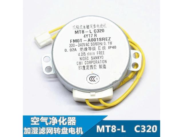 Air Purifier Parts Humidifying Filter Disc Rotating Motor MT8-L C320 220v Motor - Newegg.com
