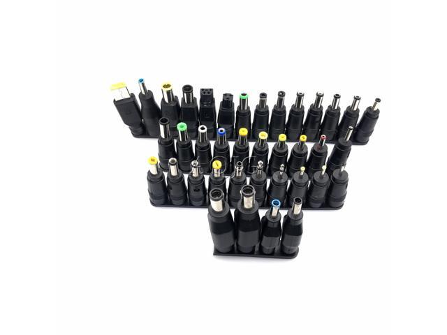 38 pcs/set Universal Plug 56pcs DC Power 5.5x2.1mm DC head Jack Charger ...