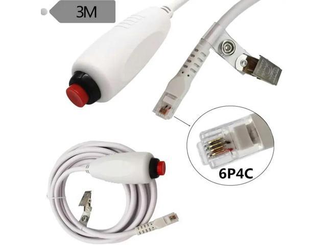 6P4C Nurse Call cable Push Button Cable Nurse Station Universal ...
