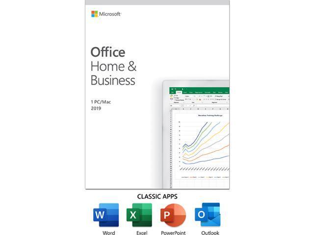 Microsoft Office Home and Business 2019 | 1 device, Windows 10 PC/Mac ...