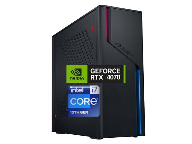 ASUS 2024 ROG i7 RTX 4070 Gaming Desktop, Small Form Factor, Intel Core ...