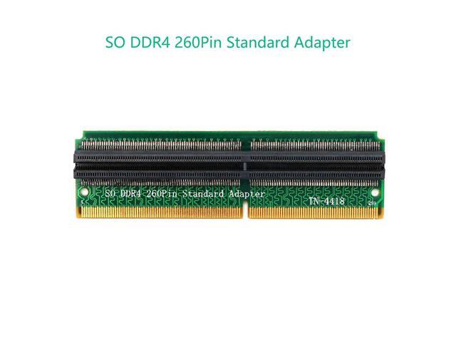 Add On Cards DDR4 SO DIMM Adapter Memory Riser Card SO DDR4 260Pin ...