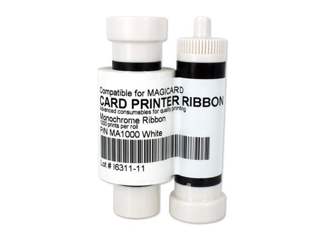 Printer Ribbon MA1000 White Color 1000 Prints For Magicard Pronto ...