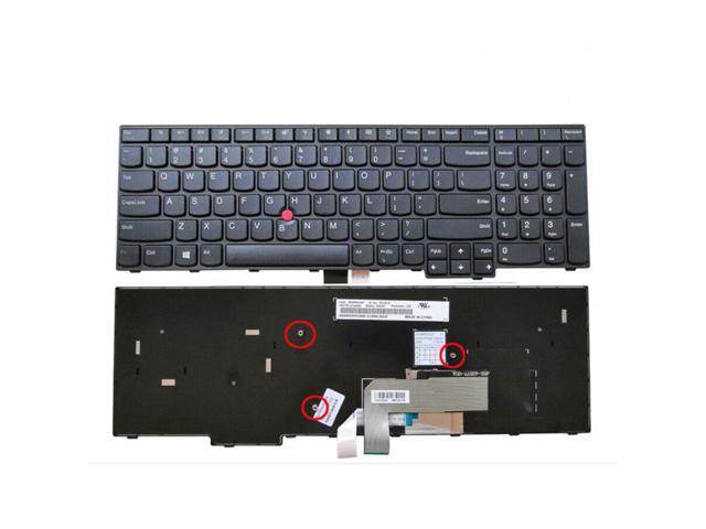 For Lenovo IBM ThinkPad E570 E570c E575 laptop English key Black ...