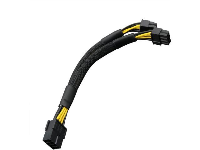 8 Pin Female to Dual 8(4+4) Pin Male EPS 12V CPU 8 Pin Splitter ATX CPU ...