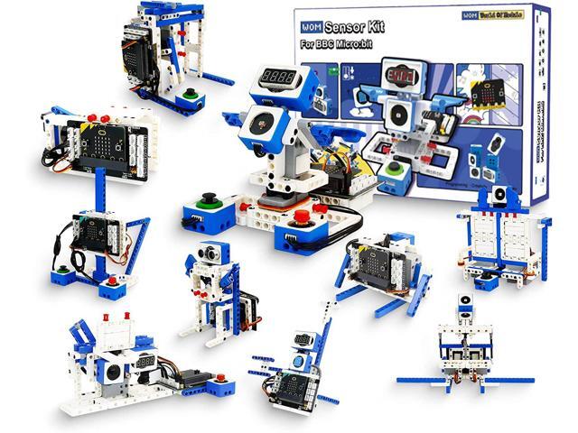 Yahboom Sensor Module for Kids with Micro bit V2 STEM Coding DIY Robot Kit Micro bit Programmabl ...