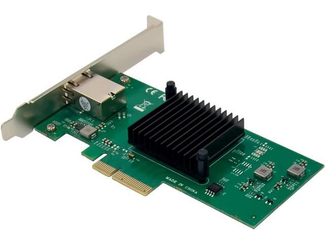 10G PCIe Network Card NIC Adapter with AQC107 Chipset +3ft Cat8 ...