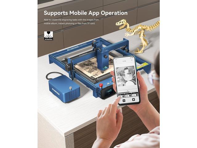 ATOMSTACK A20 Pro Laser Engraver 130W, 20W Optical Power Laser Cutter ...