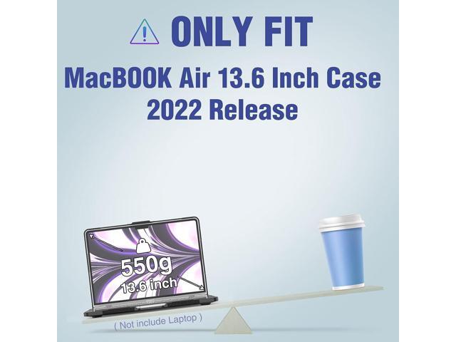 MacBook Air M2 Case 13.6 Inch 2022 Release, Model: A2681. Protective ...