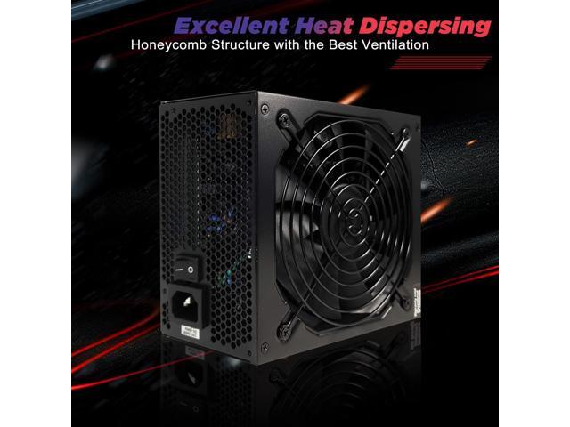 PowerSpec 750 Watt 80 Plus Gold Fully Modular ATX Power Supply Active ...