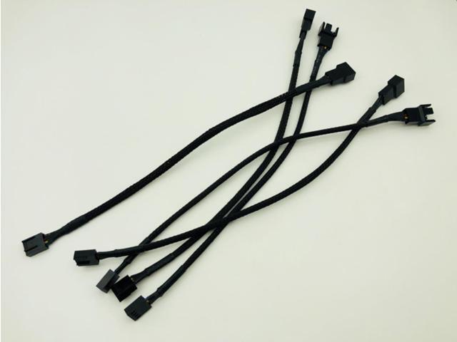 5PCS 4Pin PWM Fan Connector Computer Case Motherboard Extension Power ...