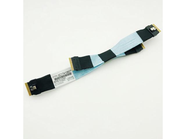 SAS Cable Slimline SAS4.0 SFF-8654 to SFF-8654 74pin to 74pin NVME SSD ...