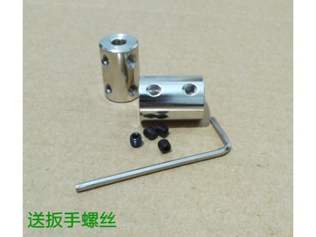 5mm x 8mm Cylinder Coupling Rigid Shaft Coupling Coupler Tighten Screw ...
