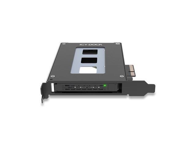 ICYDOCK ToughArmor MB111VP-B U.2 / U.3 NVMe SSD Mobile Rack for PCIe ...
