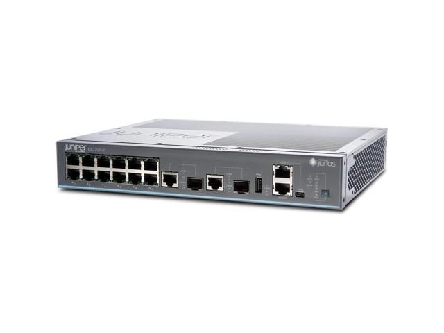 Juniper Networks EX2200-C-12T-2G 12-Port 100Mbps RJ45 Desktop Specialty ...