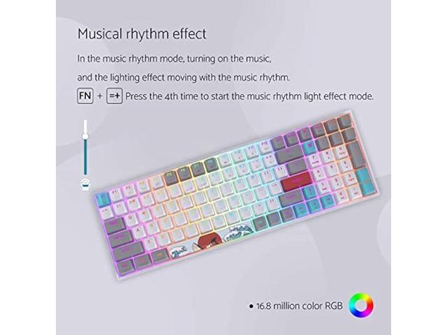 SKYLOONG SK96 Full Size Gaming Keyboard, Hot Swappable USB-C Wired ...