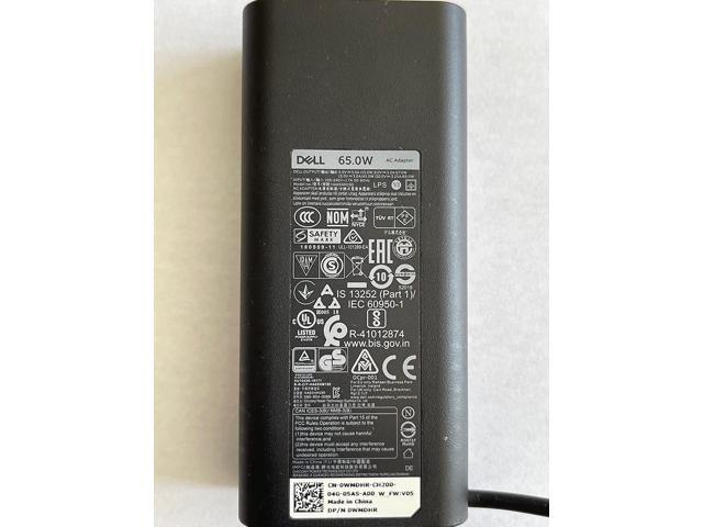 Dell Laptop Charger 65W Watt USB Type C AC Power Adapter LA65NM190 ...