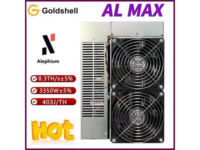 Goldshell AL MAX Crypto Miner Powerful 8.3Th/s 3350W Power for ALPH ...