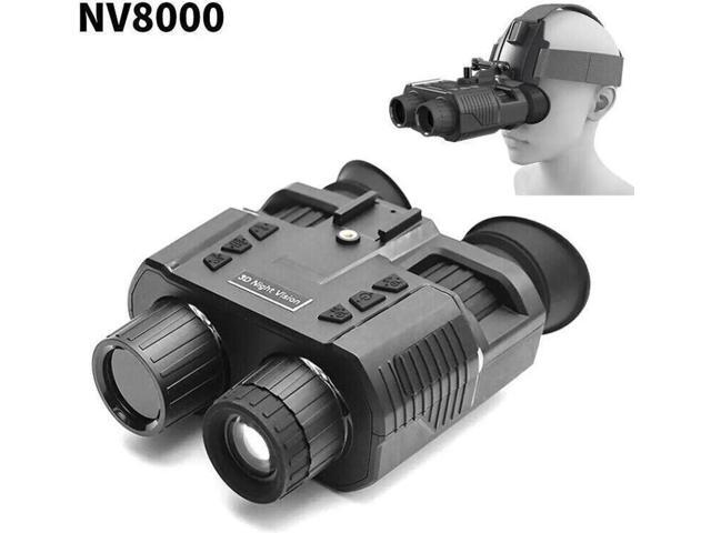 NV8000 3D Digital Infrared Night Vision Goggles Head-Mounted Night ...
