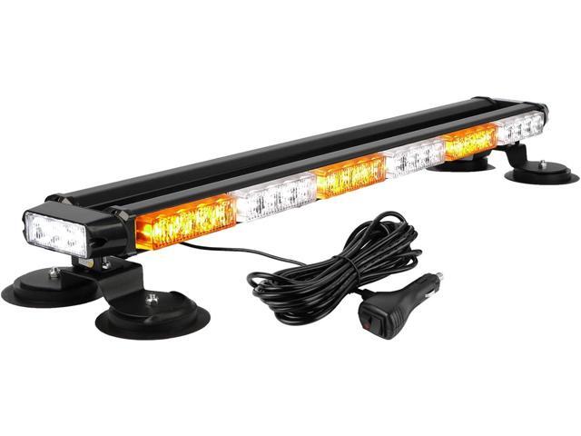 54 LED Strobe Light Bar Double Side Flashing High Intensity Emergency ...