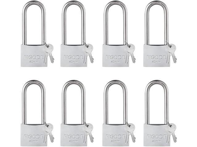 Marine Grade Rustproof Padlock with Stainless Steel Shackle and Chrome ...