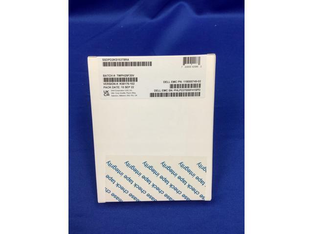 SSDPD2KS153T8R INTEL D7-D4512 15.36TB 2.5 NEMe PCIe SSD EMC PN ...