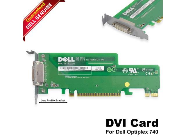 Refurbished: Dell OptiPlex 740 Graphics Card - 256MB DDR2 PCIe DVI VGA ...