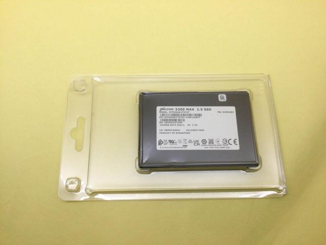 Refurbished: Micron 5300 MAX 1.92TB SATA 6Gb/s 2.5" Internal SSD ...