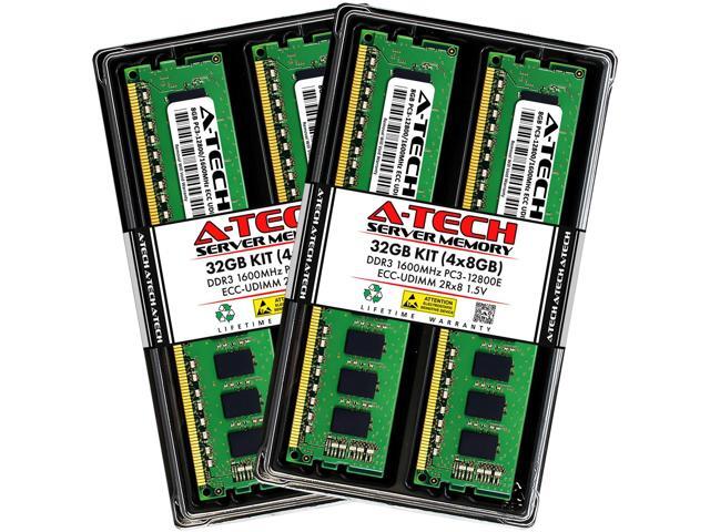 (NOT FOR HOME PC!) 32GB 4x 8GB PC3-12800E ECC UDIMM Synology ...