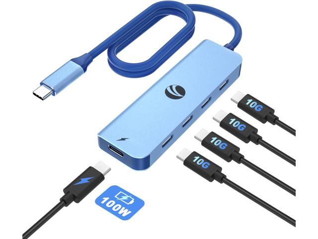 VCOM 10Gbps USB C Hub5 Ports USB C Splitter with 100W Power ...