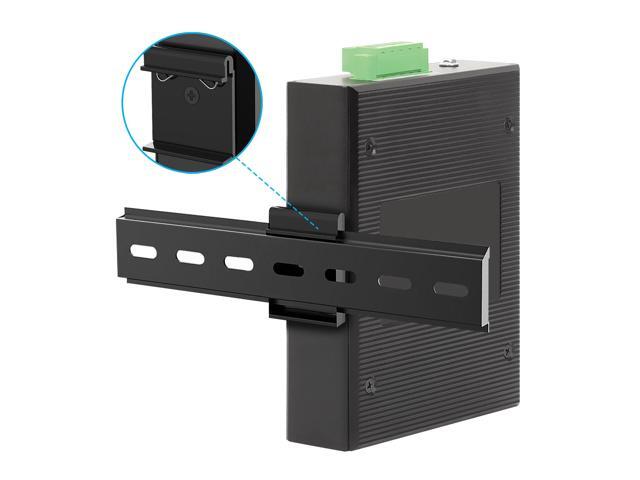 Intellinet Industrial 4-Port Gigabit Ethernet PoE++ Switch with 2 SFP ...