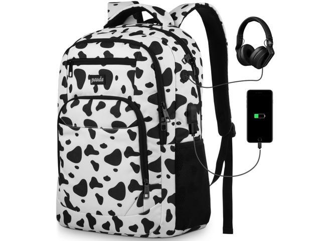 Paude Backpack School,Milk Backpack Laptop,Bookbag for Teens 15.6 Inch ...
