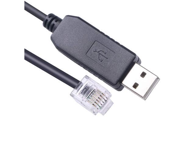 USB to 6P6C for Meade LX200 ACF Series Telescopes Control Cable (16ft ...