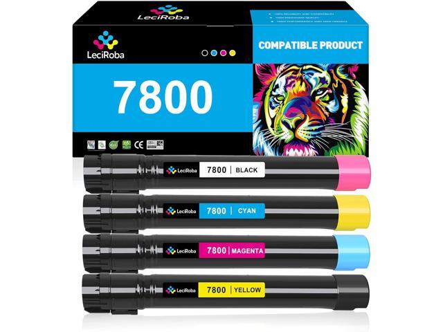 LeciRoba 7800 High Yield Toner Cartridge Replacement for Xerox Phaser ...