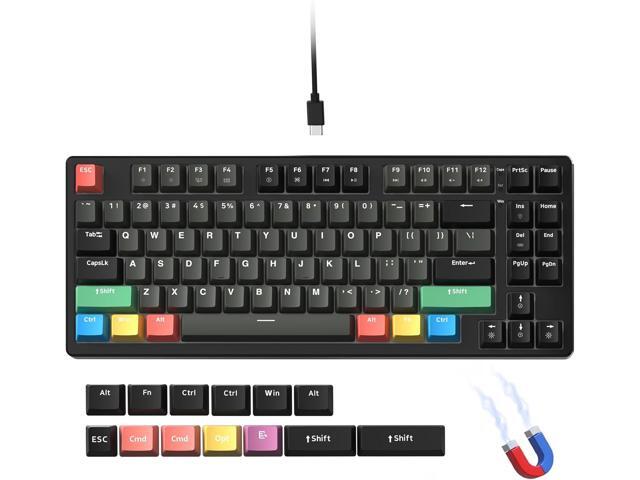 OHY 75 Percent Rapid Trigger Gaming Keyboard, XVX G75 Wired Mechanical ...