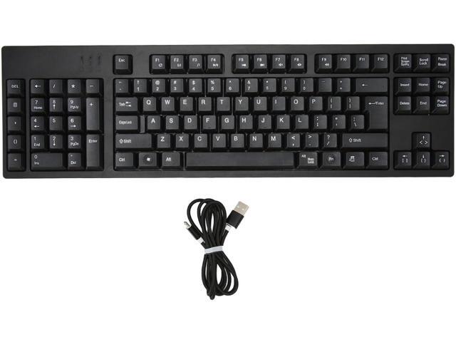 Gearwell Left Hand Keyboard, 109-Key USB Wired Typing Keyboard with ...
