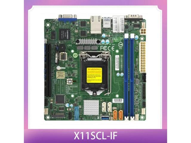 LGA1151Xeon E-2100/2200 Processor C242 For S Server Motherboard X11SCL ...
