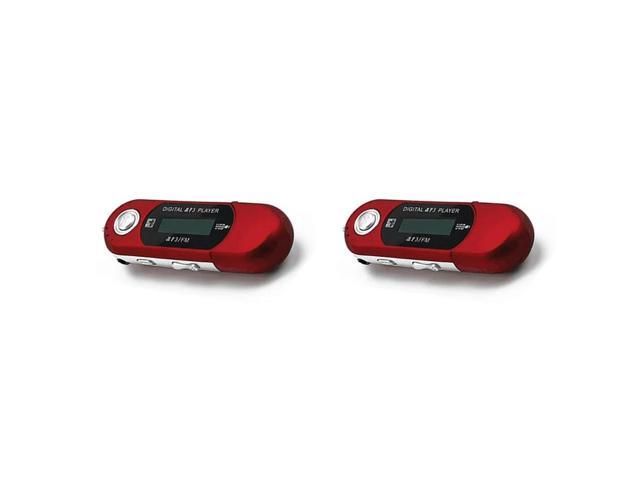2X Mini MP3 Player USB 2.0 Small Flash Drive Multilanguage LCD Music ...