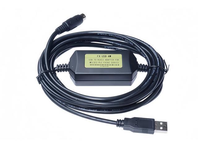 Washinglee FX-USB-AW USB Programming Cable for Mitsubishi PLC FX3UC ...